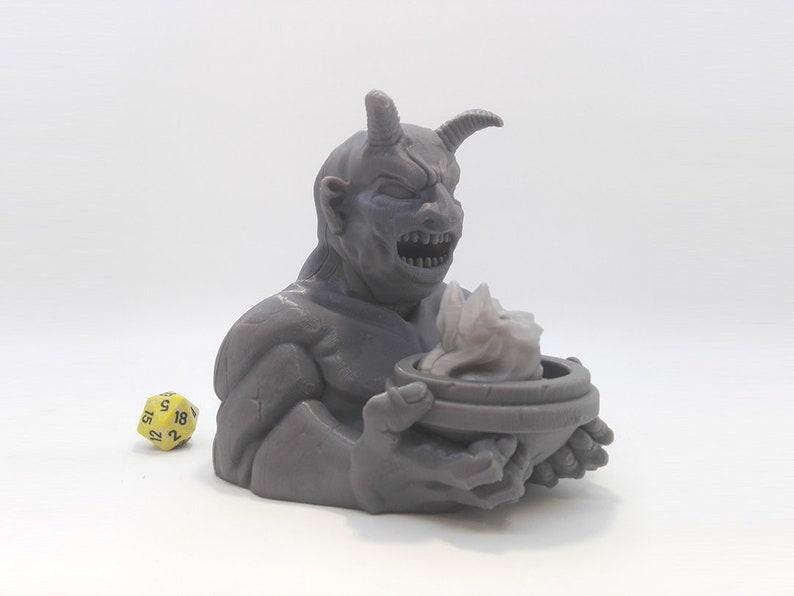 Demon Statue 28mm Dungeons and Dragons Terrain Dnd Terrain - Etsy