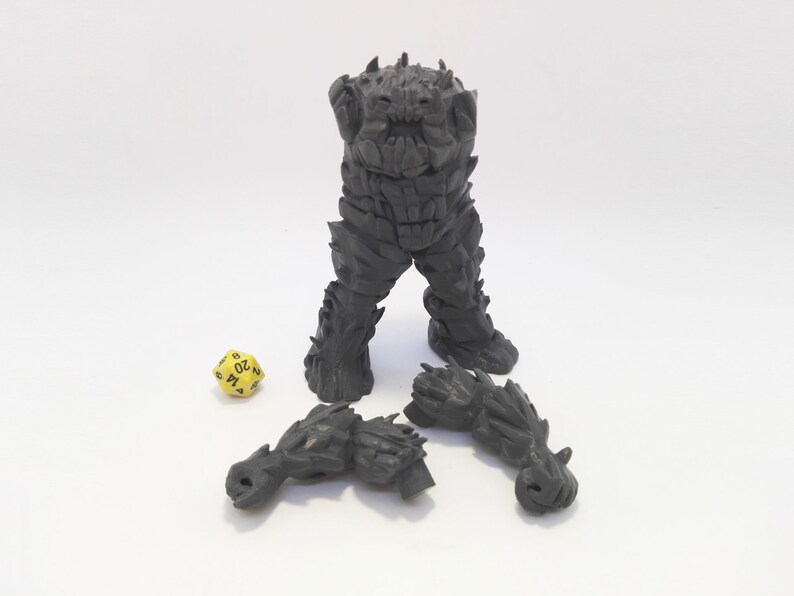 Ogremoch: 28mm Earth Elemental Miniature for D&D - Etsy