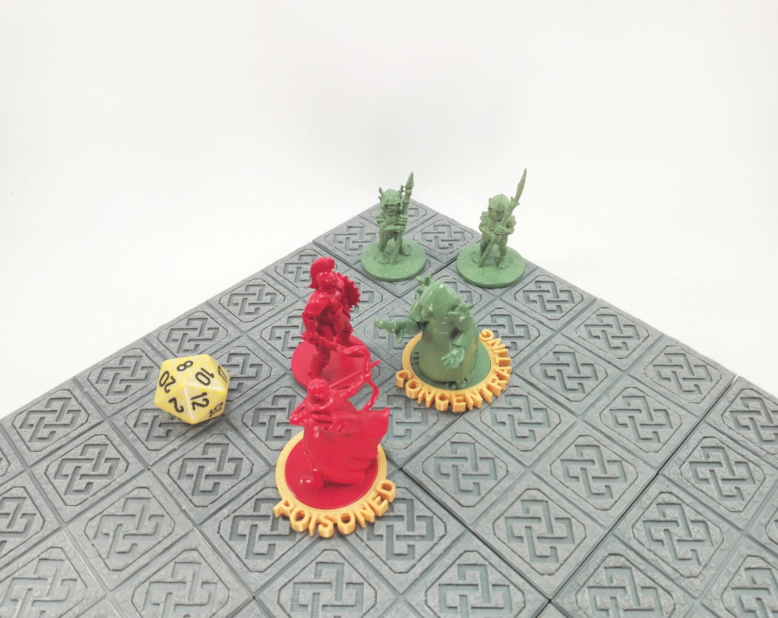 Dnd Condition Rings Dual Color Set 38x Dungeons and - Etsy Canada