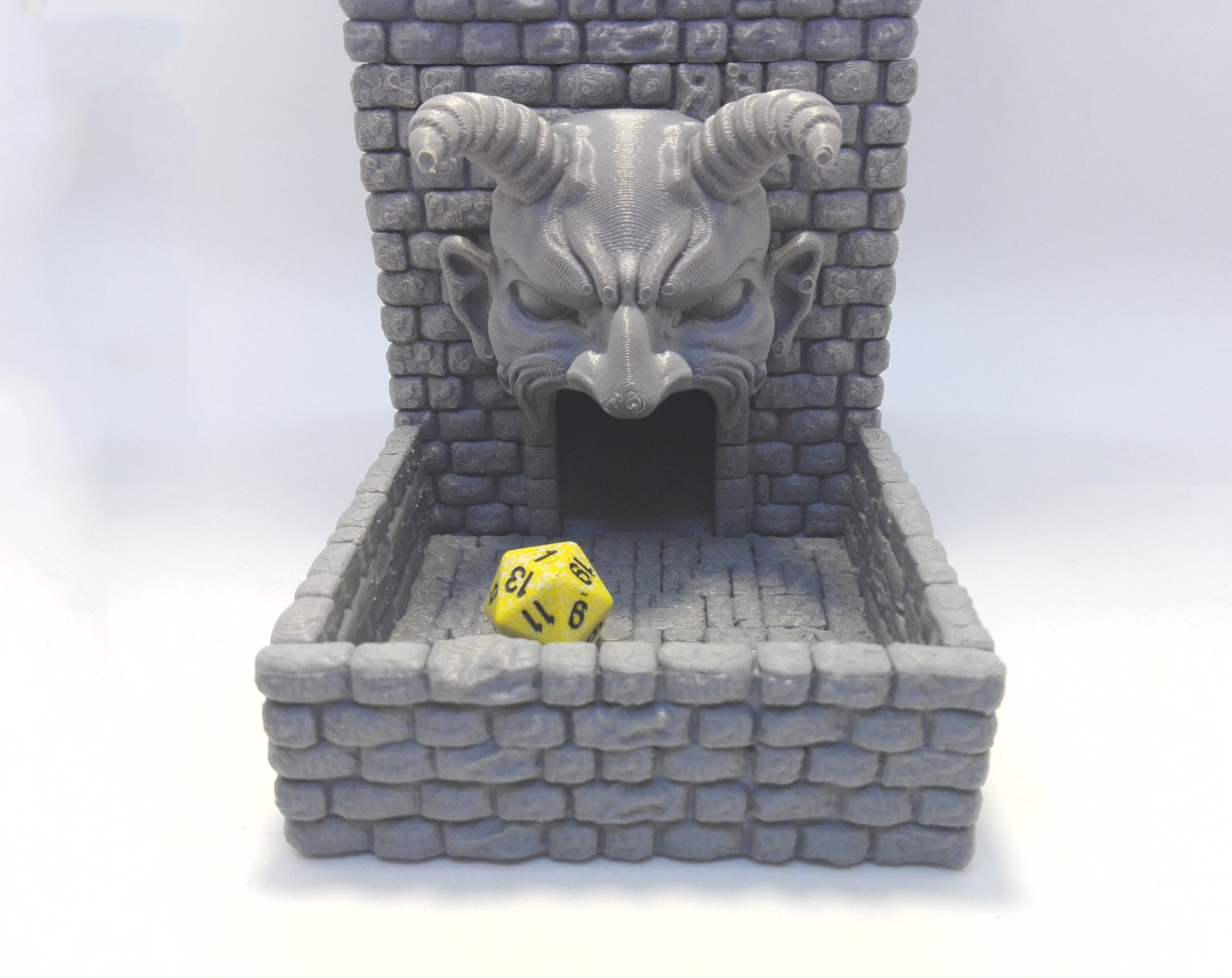 Demon Tower Dice Tower With Tray Dungeons and Dragons - Etsy