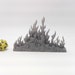 Wall of Fire Spell Effect 28mm Dungeons and Dragons Terrain Dnd Terrain ...