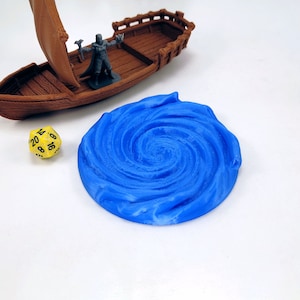 Water Whirlpool: 28mm Dnd Tabletop Terrain - Etsy