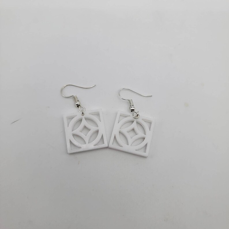 Breeze Block Earrings - Etsy