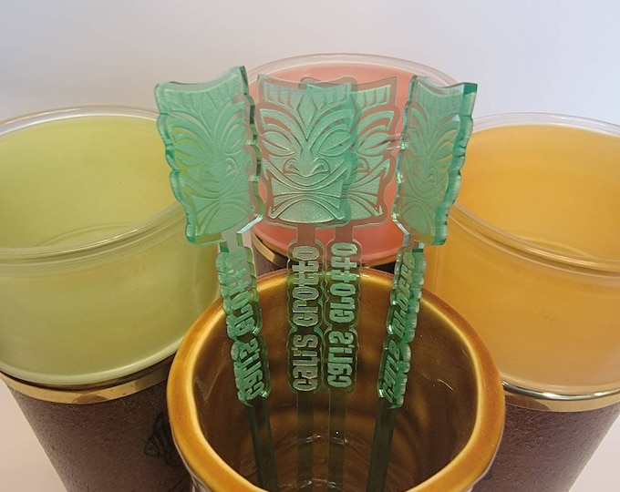 Custom Tiki Swizzle Sticks - Etsy