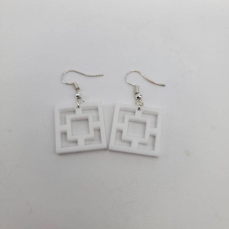 Breeze Block Earrings - Etsy