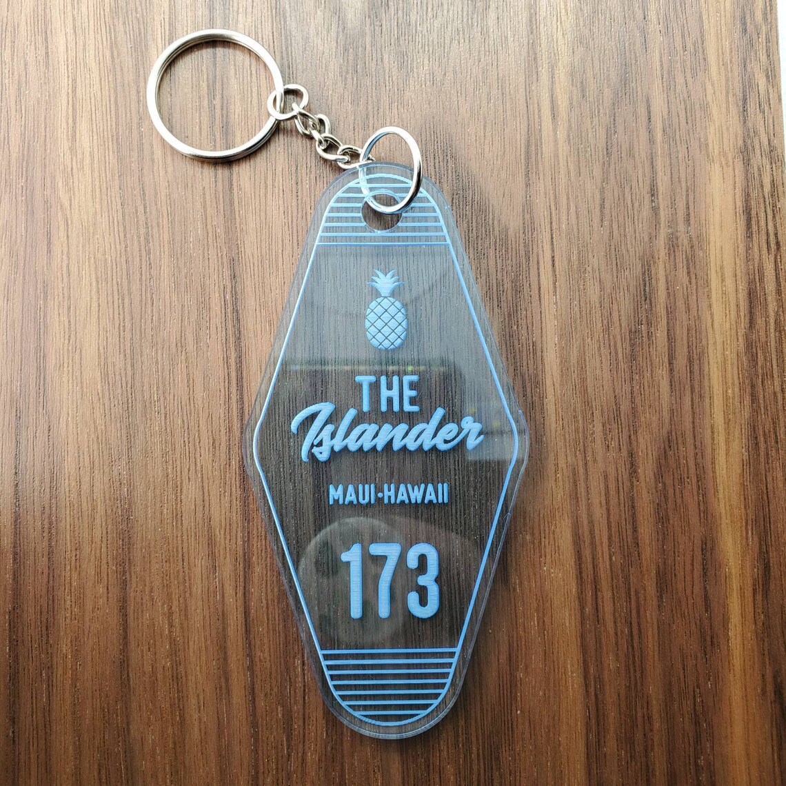 The Islander Hawaii Vintage Motel Keychain - Etsy