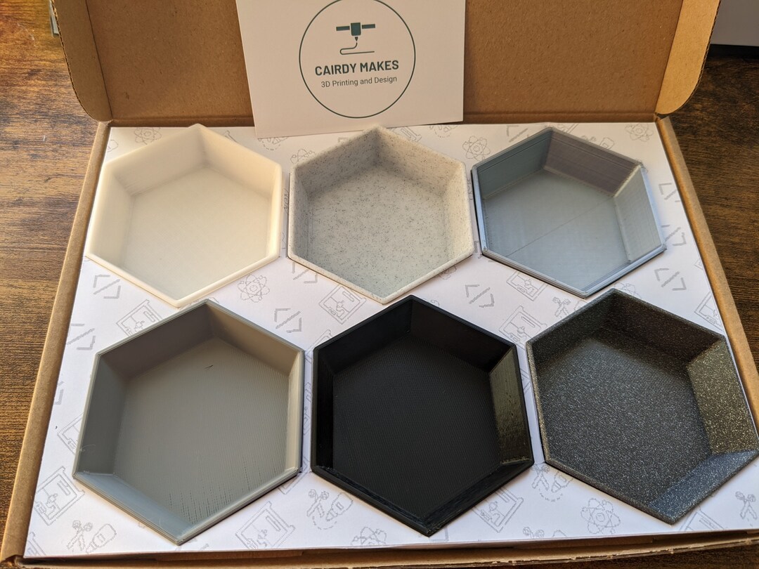 Stacking Monochrome Token Tray Set - Medium, Large, Extra Large ...