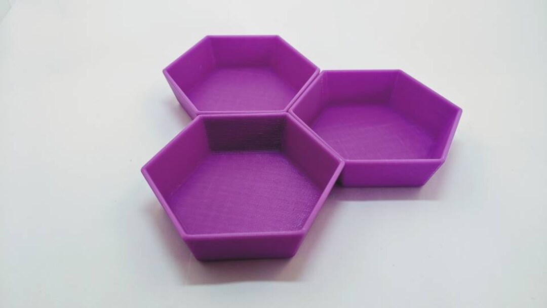 Set of 1, 3, 6 or 9 Stacking Token Trays - Medium Size - Invitation to ...