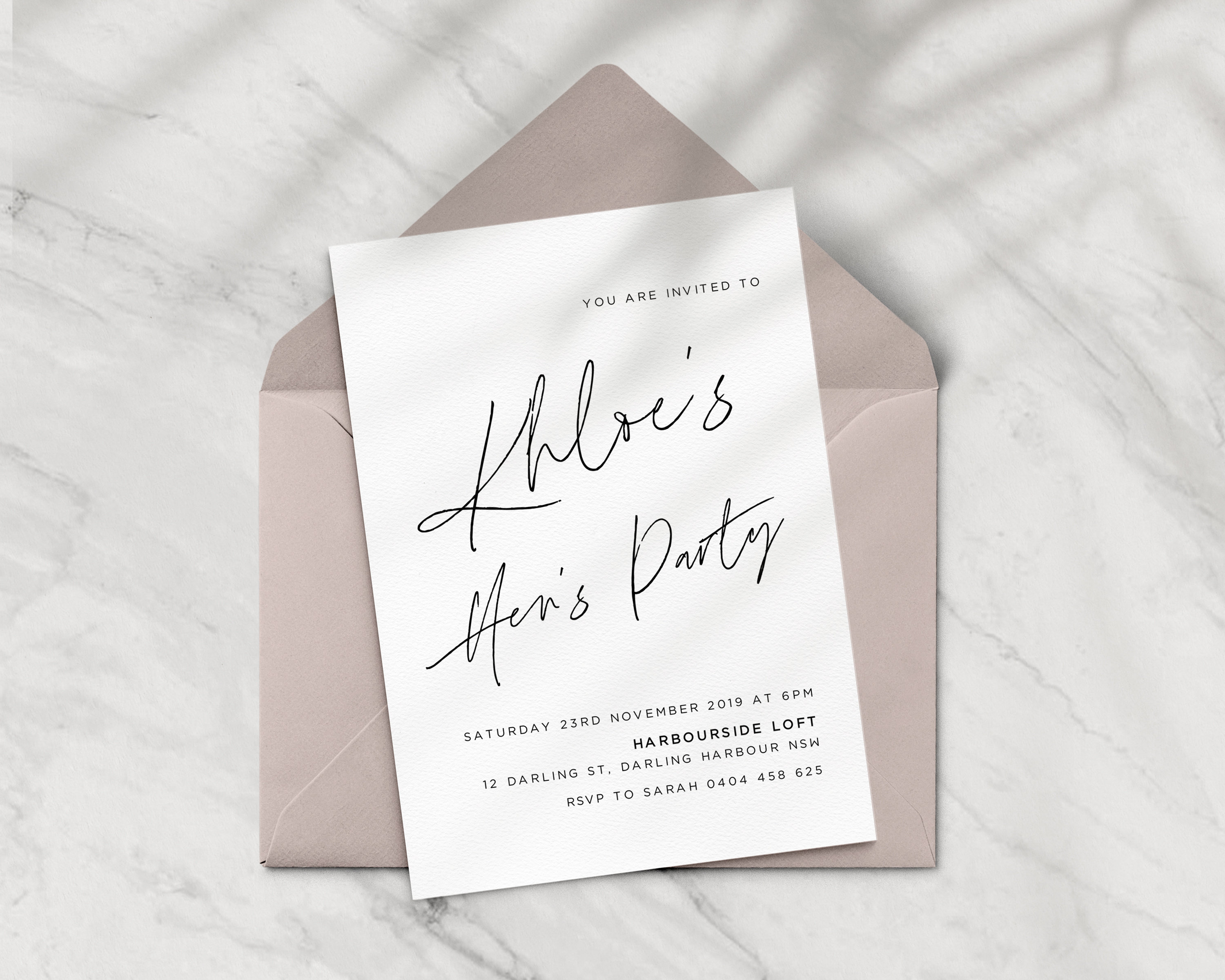 Hen's Party Invitation Hens Party Invite Printable - Etsy