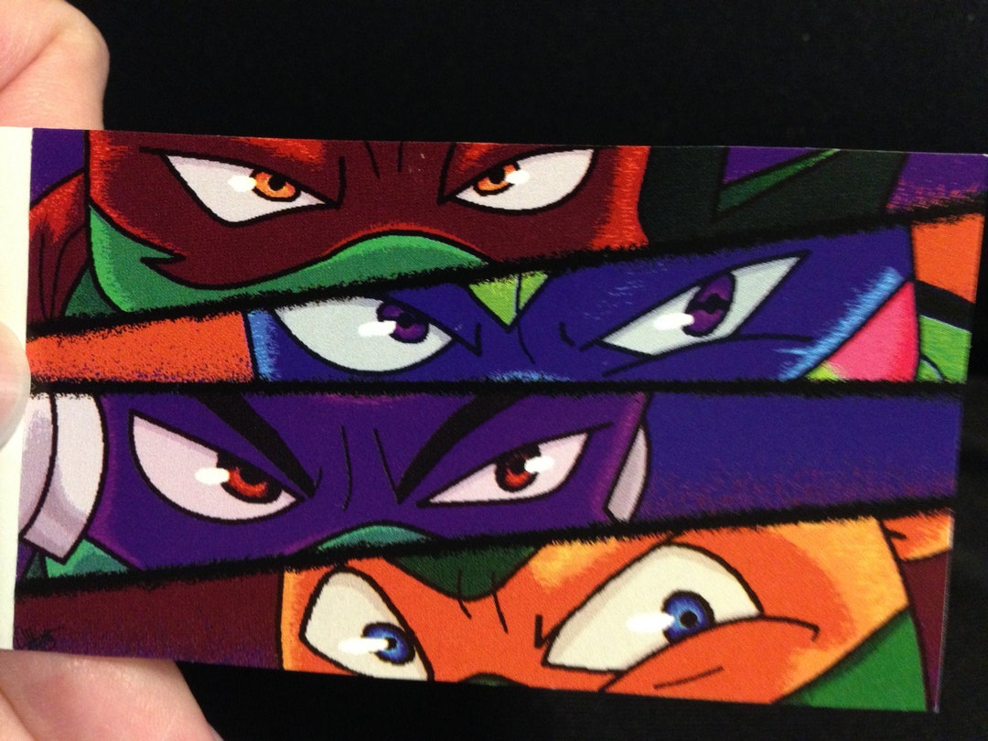The "mad Dogs" TMNT Vinyl Sticker - Etsy