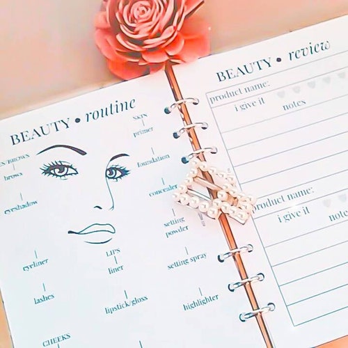 Skincare Routine Printable - Etsy