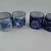 Set of Pier 1 Imports mandarin Napkin Holders, 4 Pier 1 Imports Ceramic ...