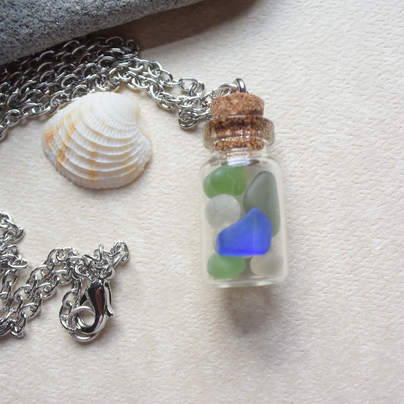 Mini Bottle Necklace - Etsy
