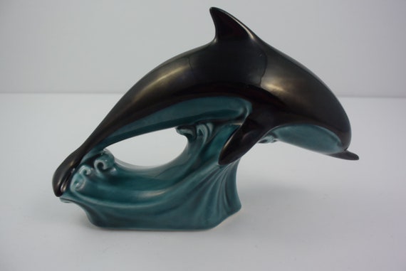Vintage Poole Pottery Dolphin Poole England Dolphin Figurine - Etsy