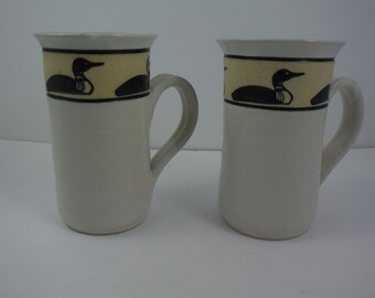 Loon Pottery Mugs - Etsy