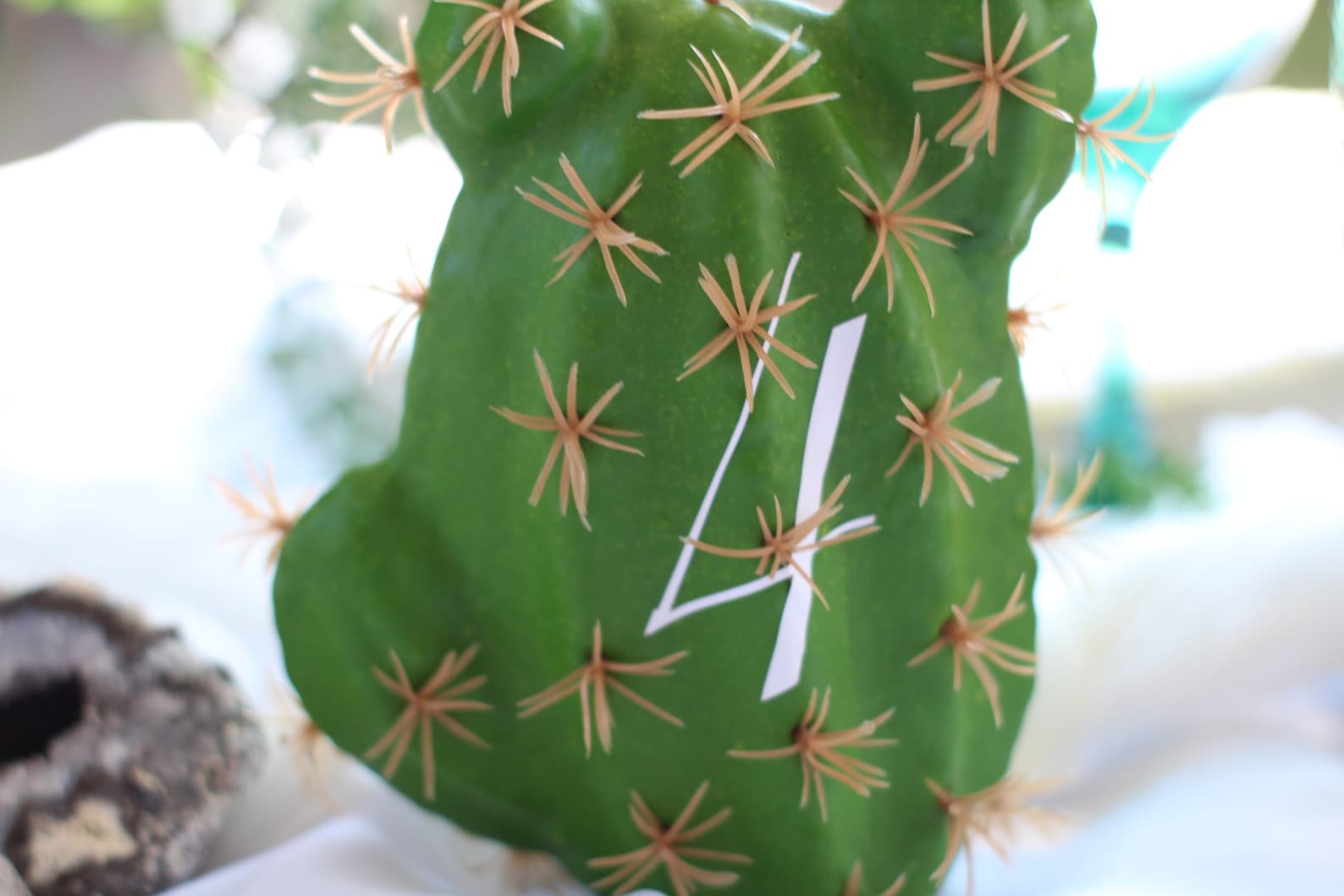 Cactus Table Numbers Cactus Baby Shower Cactus Wedding | Etsy