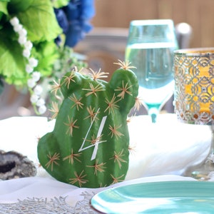 Cactus Table Numbers, Cactus Baby Shower, Cactus Wedding, Cactus Table ...