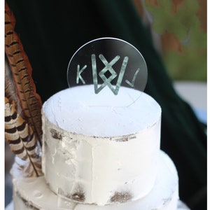 Custom Viking Cake Topper, Medieval Wedding Cake Decor, Personalized ...