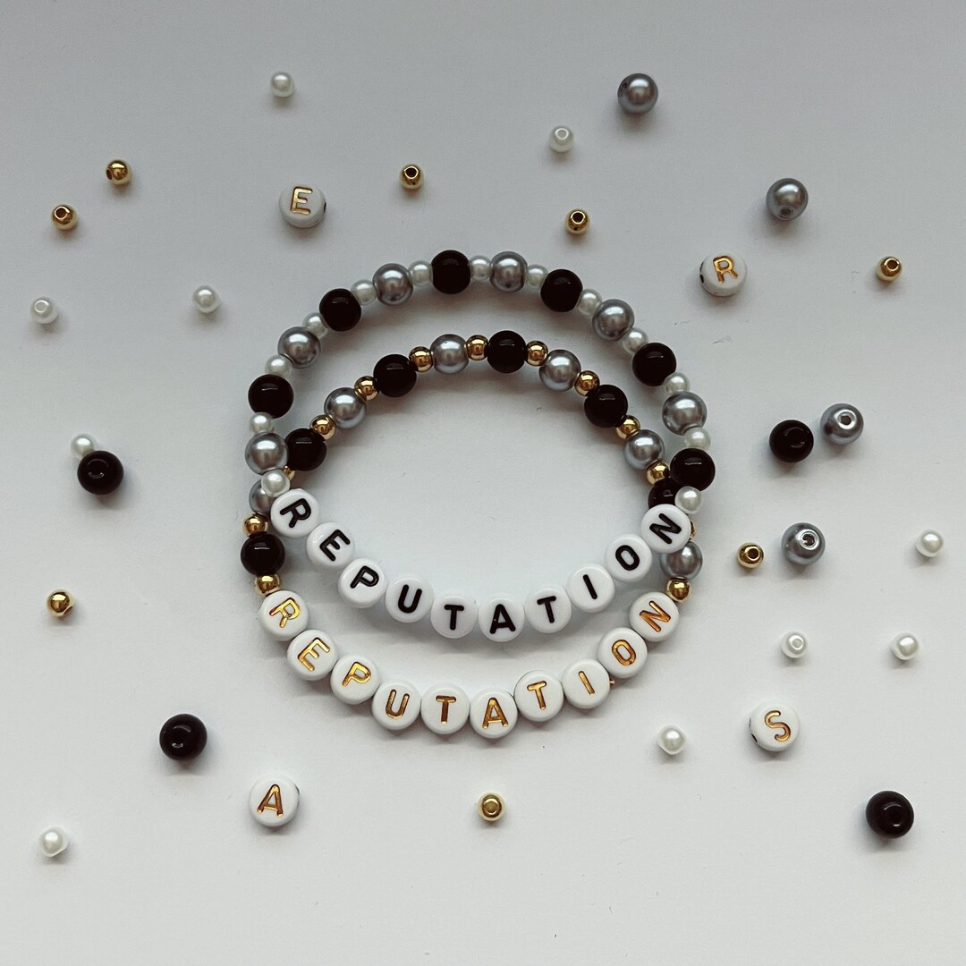 Taylor Swift Eras Tour Friendship Bracelet Reputation Era 2 Styles ...