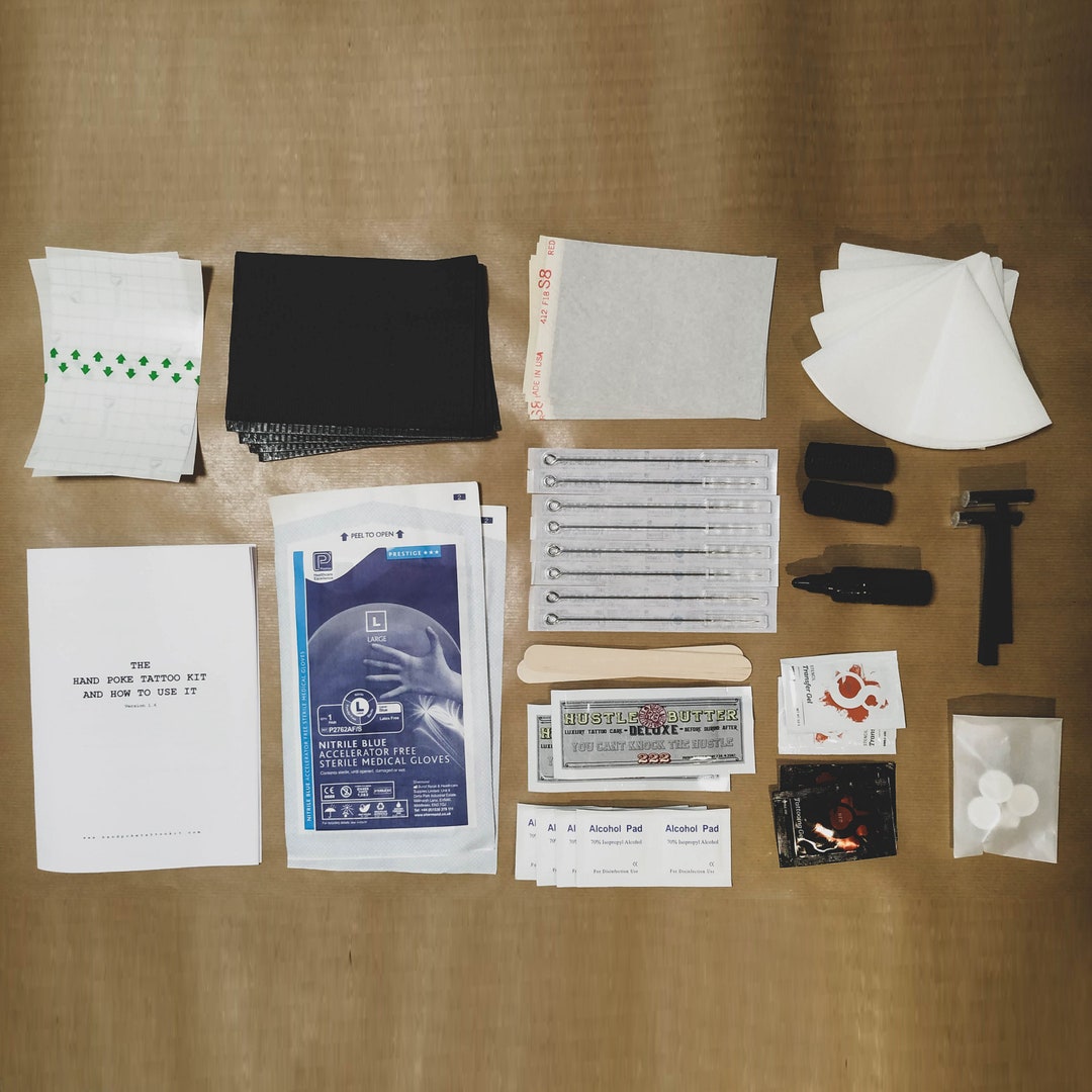 Hand Poke Tattoo Kit Partner Kit Vegan and Cruelty Free - Etsy