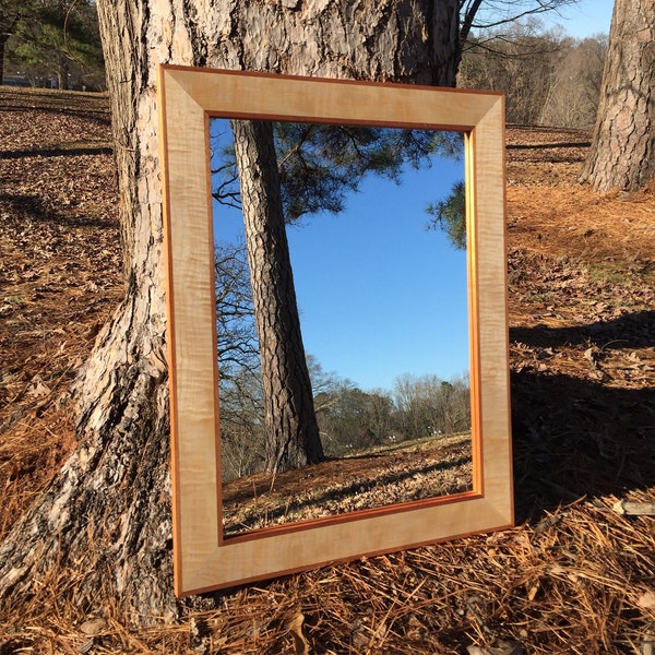 Wood Mirror - Etsy