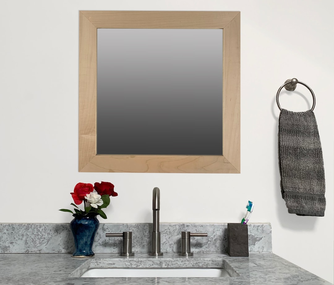 Maple Wood Mirror - Etsy