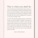 This is What You Shall Do, Quote - Walt Whitman, Literary Poster ...