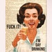 Day Drinking - Dictionary Art / Art Print / Vintage Art - Etsy