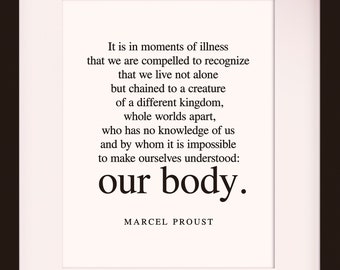 Proust Poster - Etsy