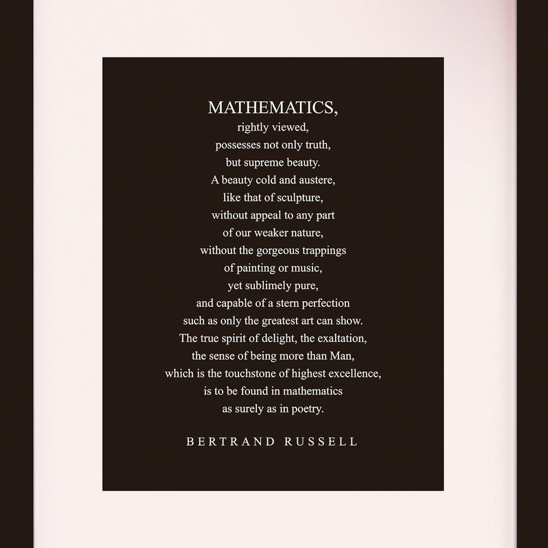 Mathematics Wall Art - Etsy