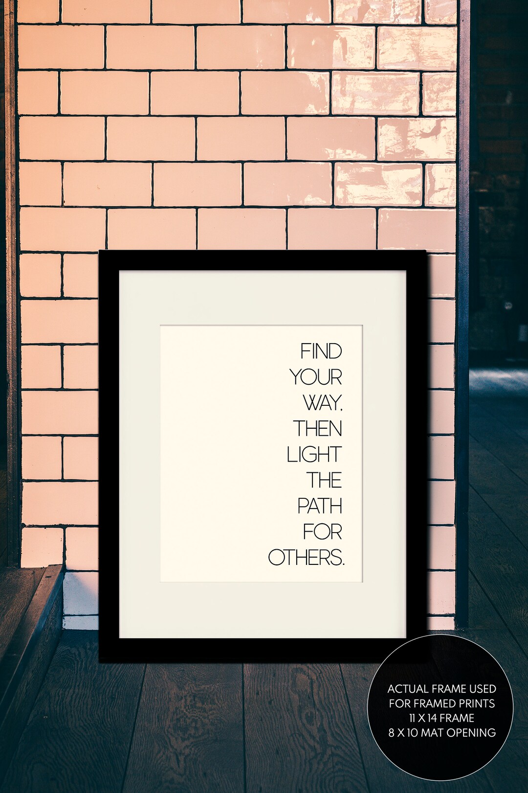 Find Your Way - Empowerment Poster / Inspirational Quote / Art Print - Etsy