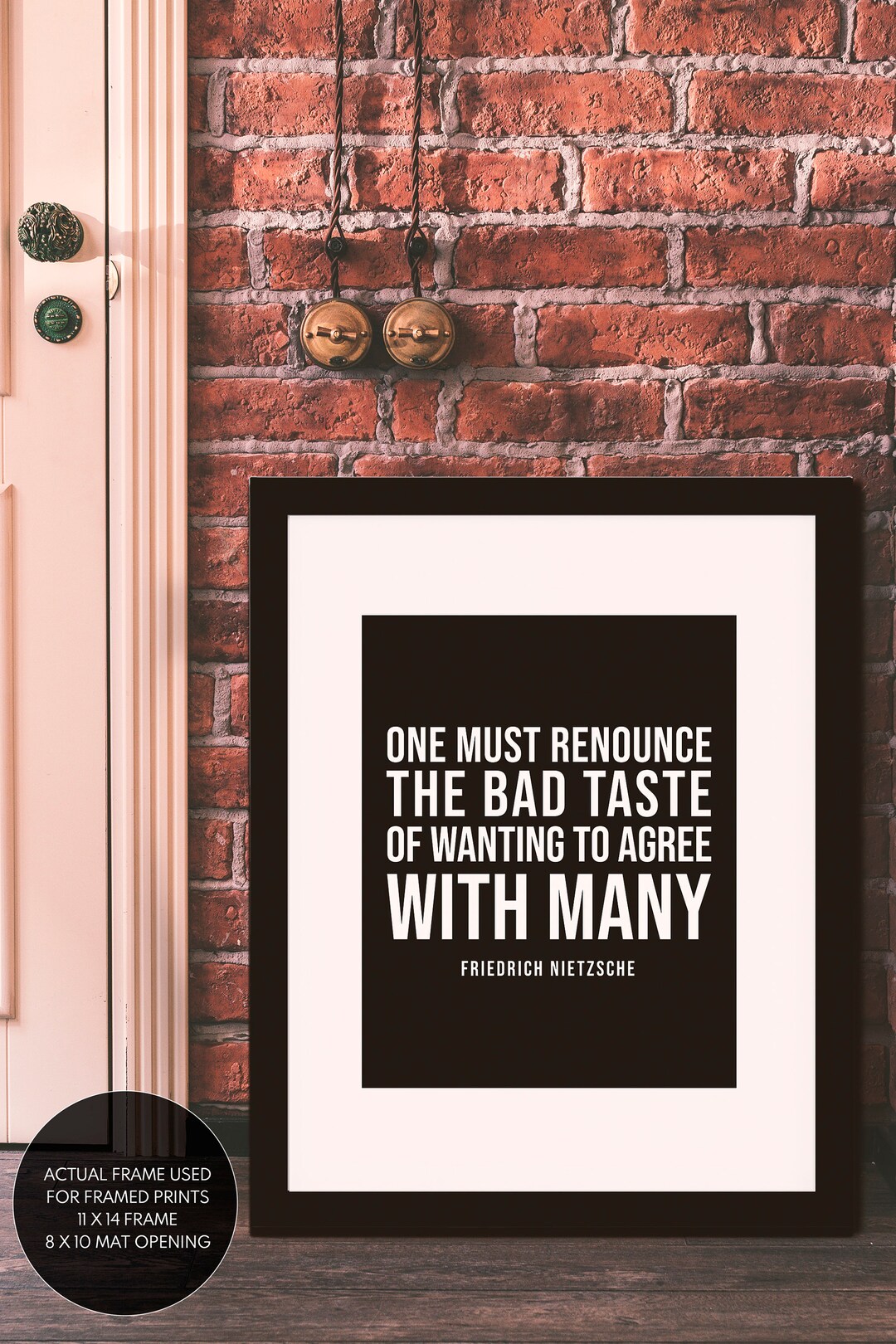 One Must Renounce the Bad Taste Quote, Friedrich Nietzsche - Literary ...