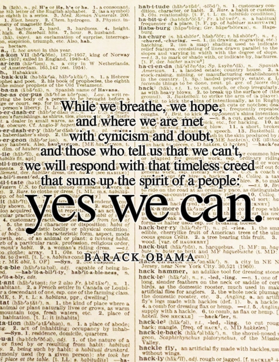 Barack Obama Quotes Yes We Can