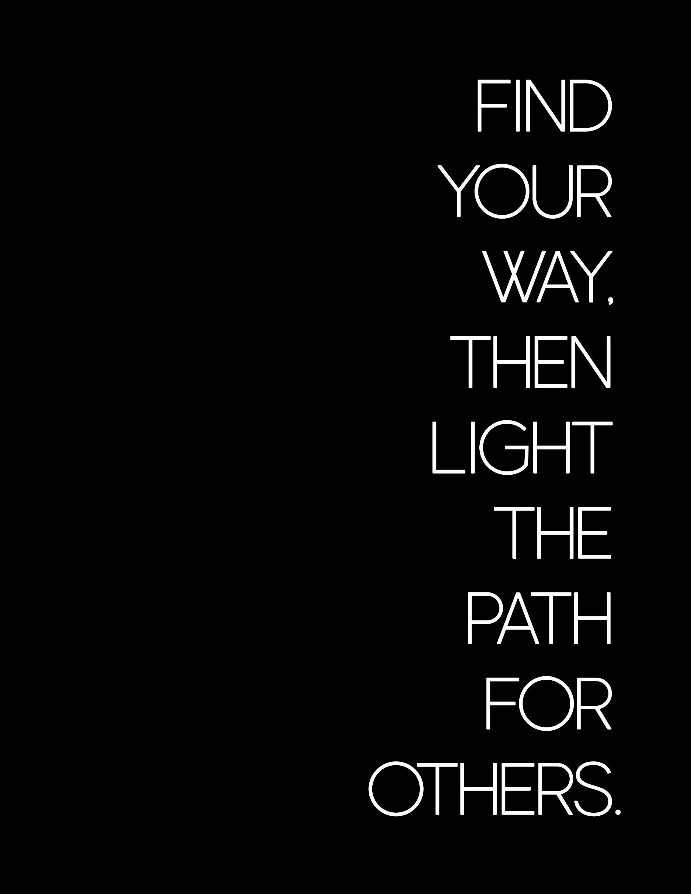 Find Your Way Empowerment Poster / Inspirational Quote / Art - Etsy