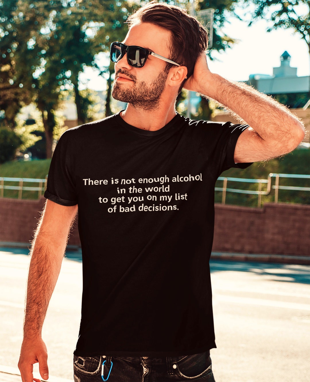 Not Enough Alcohol in the World - Unisex Jersey Short Sleeve Tee - Etsy