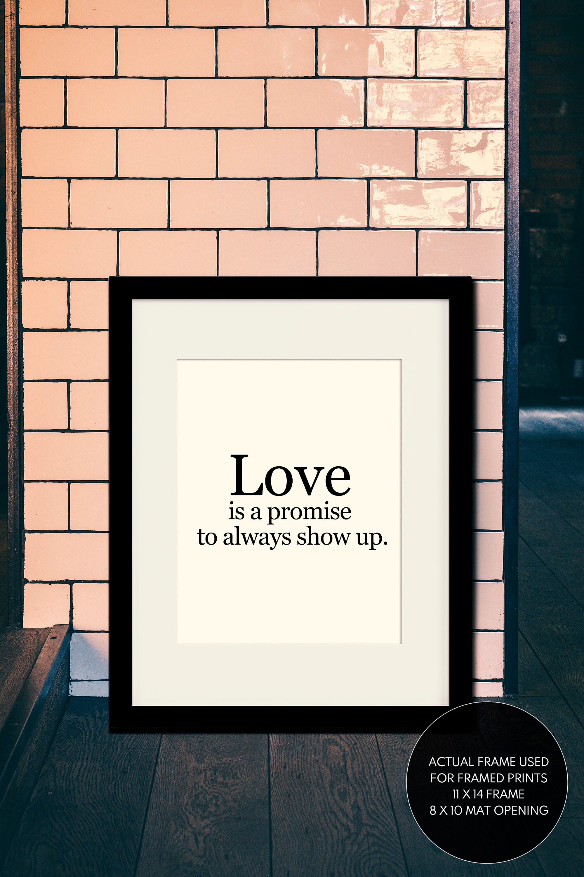 Love is A Promise - Literary Poster / Dictionary Print / Art Print - Etsy