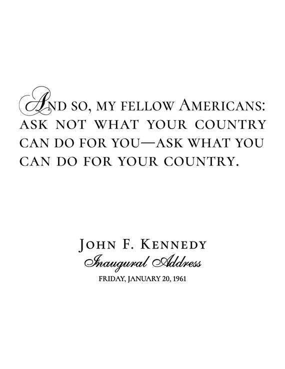 Famous Inaugural Address Quotes