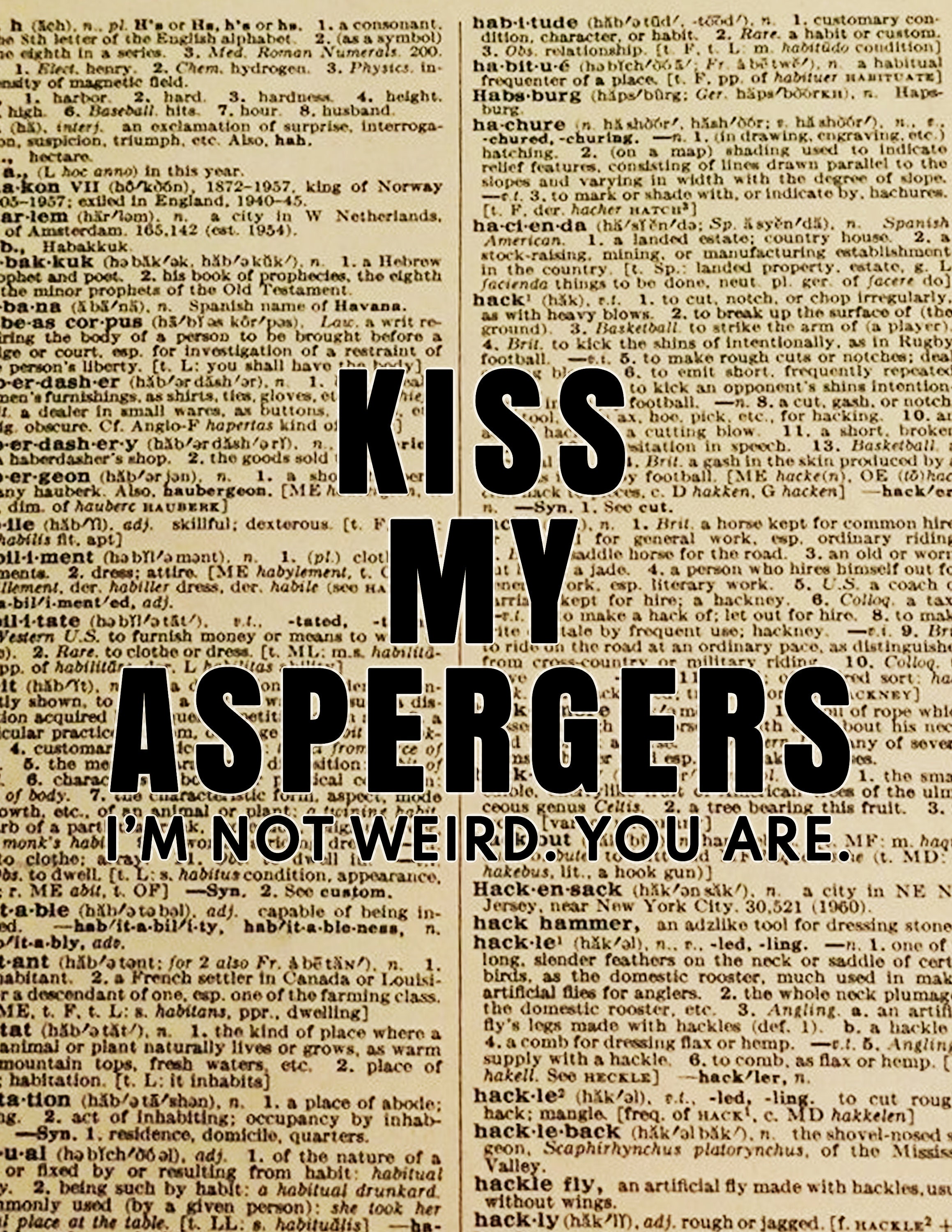Aspergers Posters