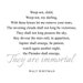 Weep Not, Child Quote - Walt Whitman, Literary Poster / Literary Quotes ...