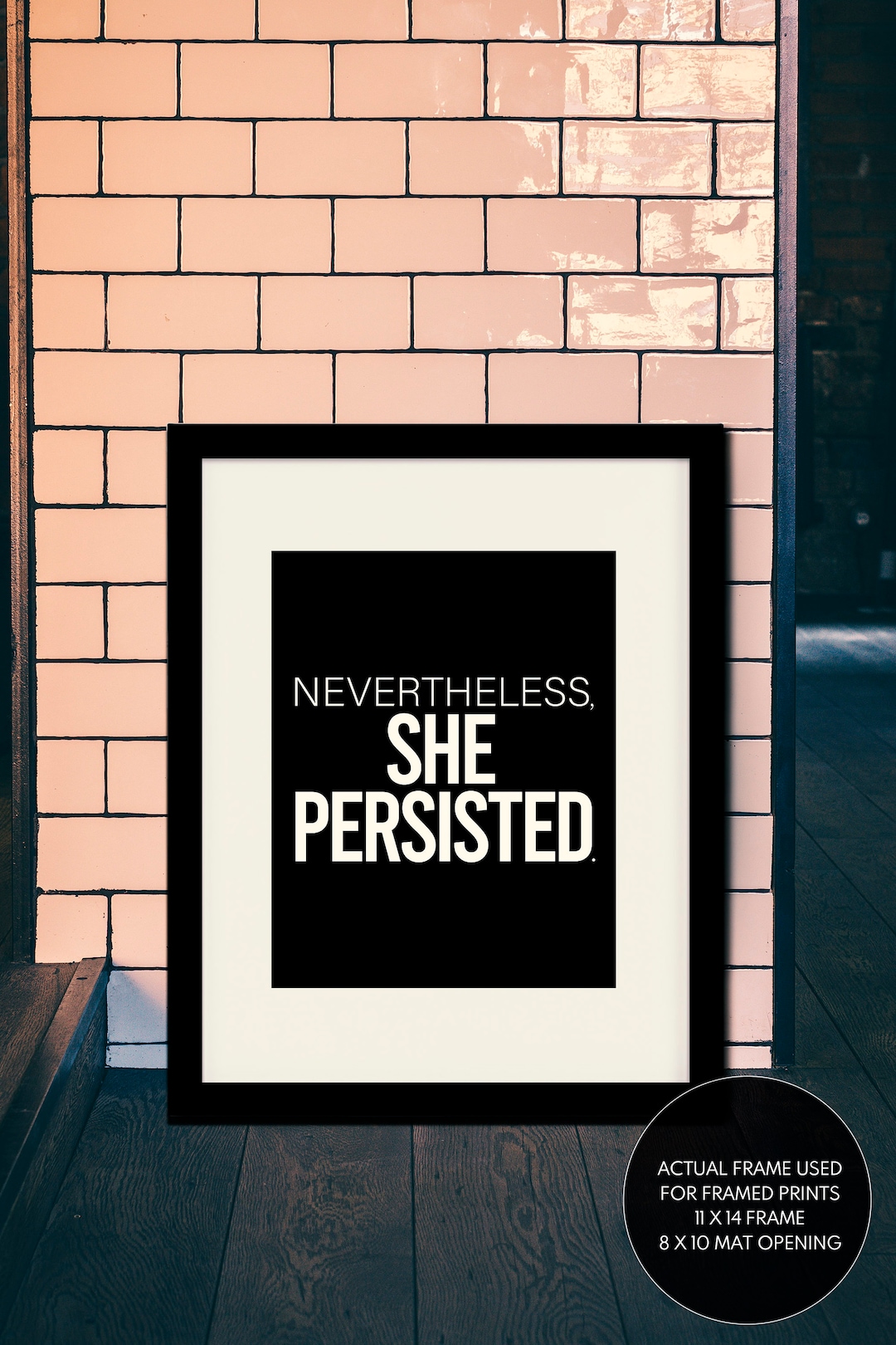 Nevertheless, She Persisted, Quote - Mitch Mcconnell, Inspirational ...