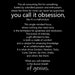 Obsession Autism Empowerment Poster / ASD Poster / Aspergers Quotes ...