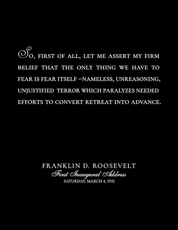 Inaugural Address Quotes