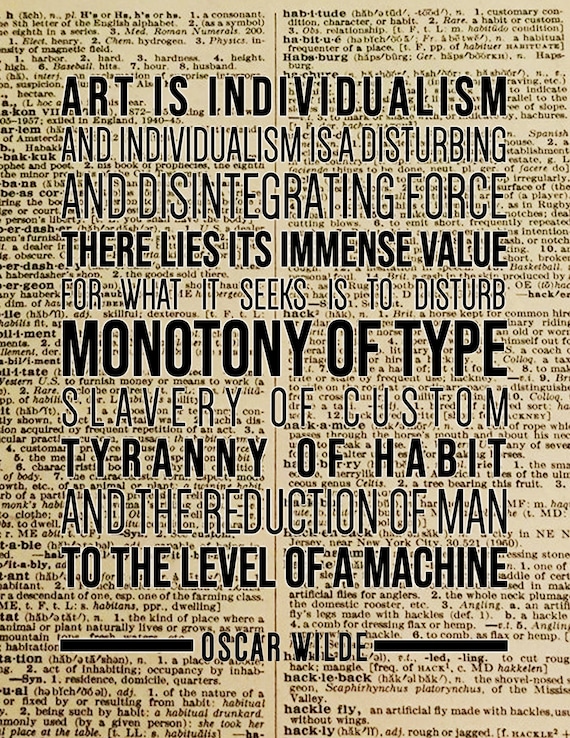 Individualism Art
