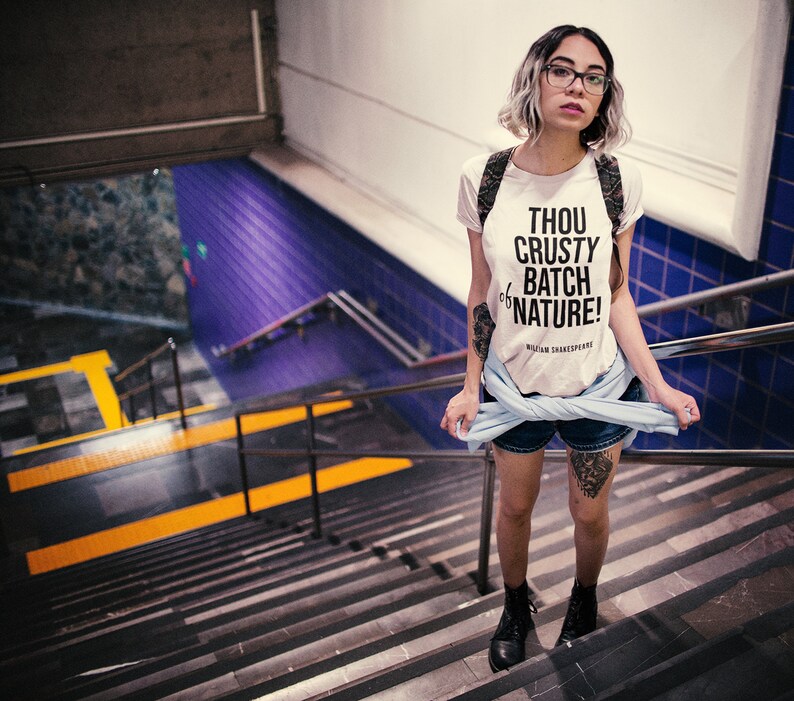 Crusty Batch of Nature - William Shakespeare Unisex Jersey Cotton Short ...