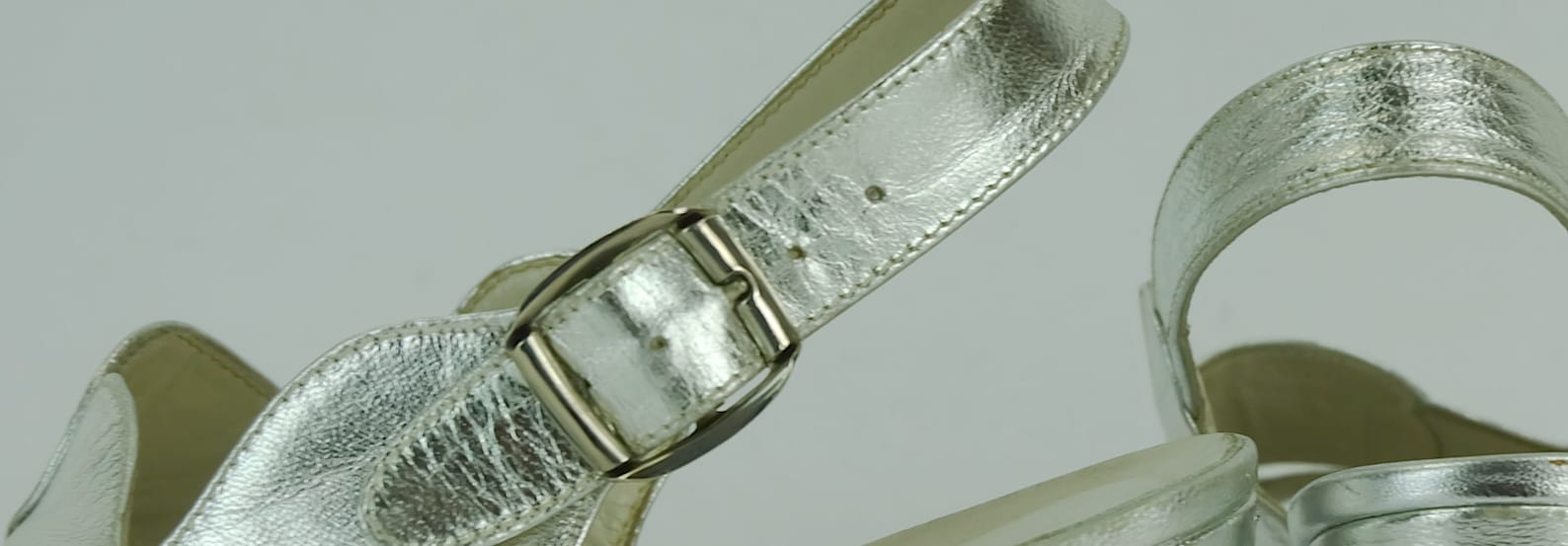 1960s True Vintage PUMPS Romeda Italy Silver Slingpumps Twiggy Era Size ...