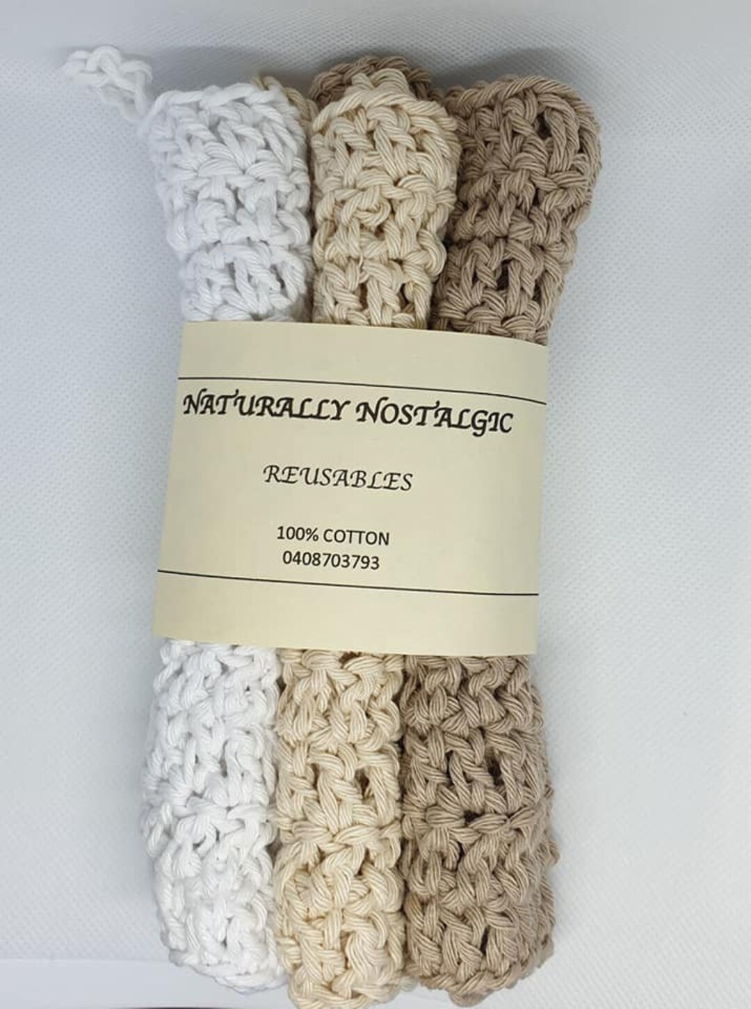 Cotton Reusable Face Washers - Etsy Australia