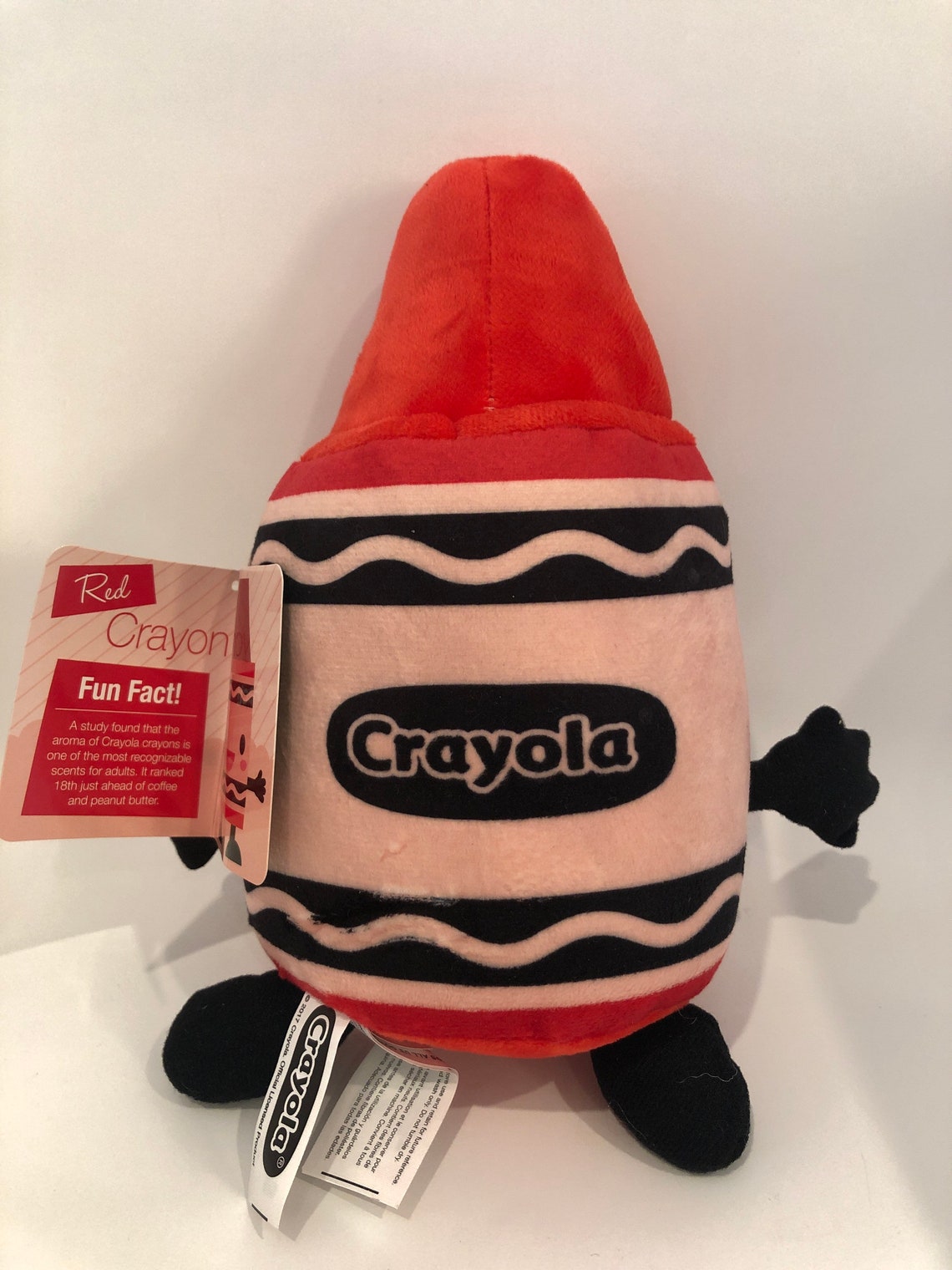 Crayola Red Crayon Crayons Plush Toy 9.5 New W1E | Etsy