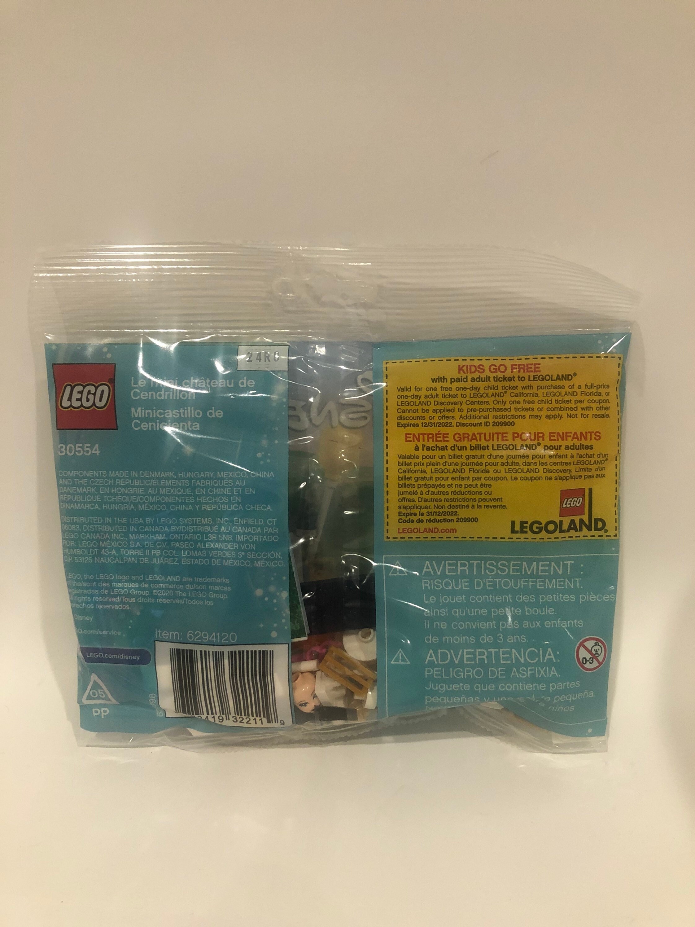 Toys & Hobbies *BRAND NEW* Lego Disney Princess Set #30554 Cinderella ...