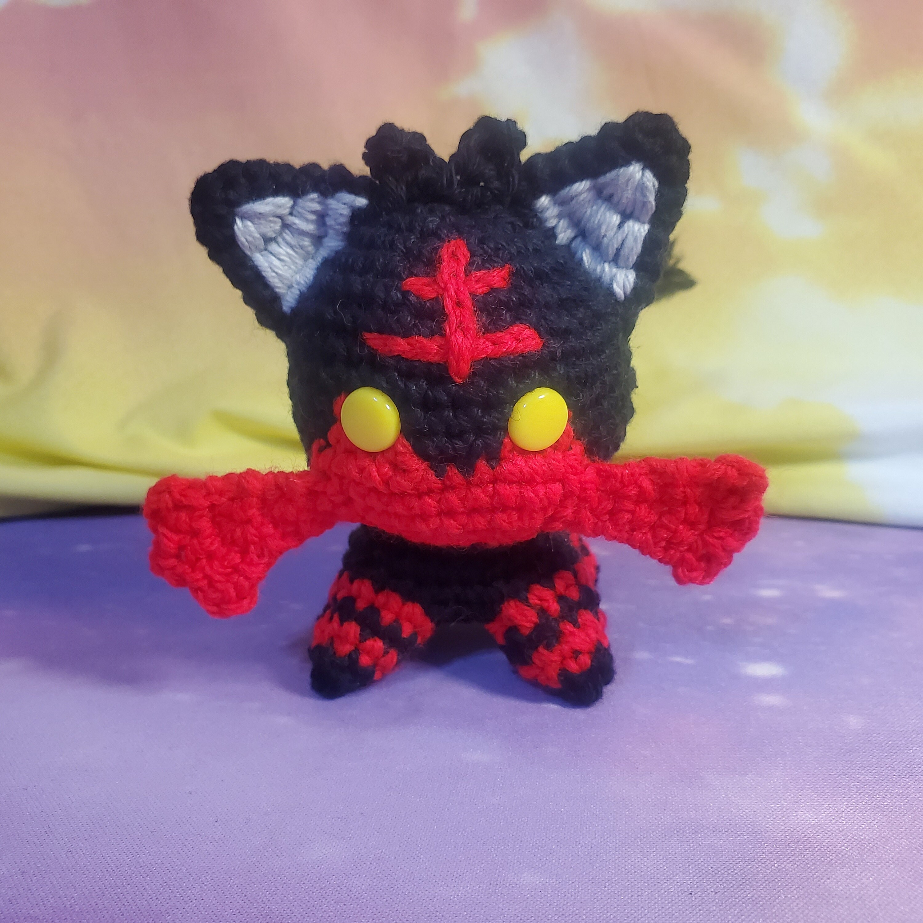 Alolan Starters Amigurumi Plush Rowlet, Litten, Popplio - Etsy