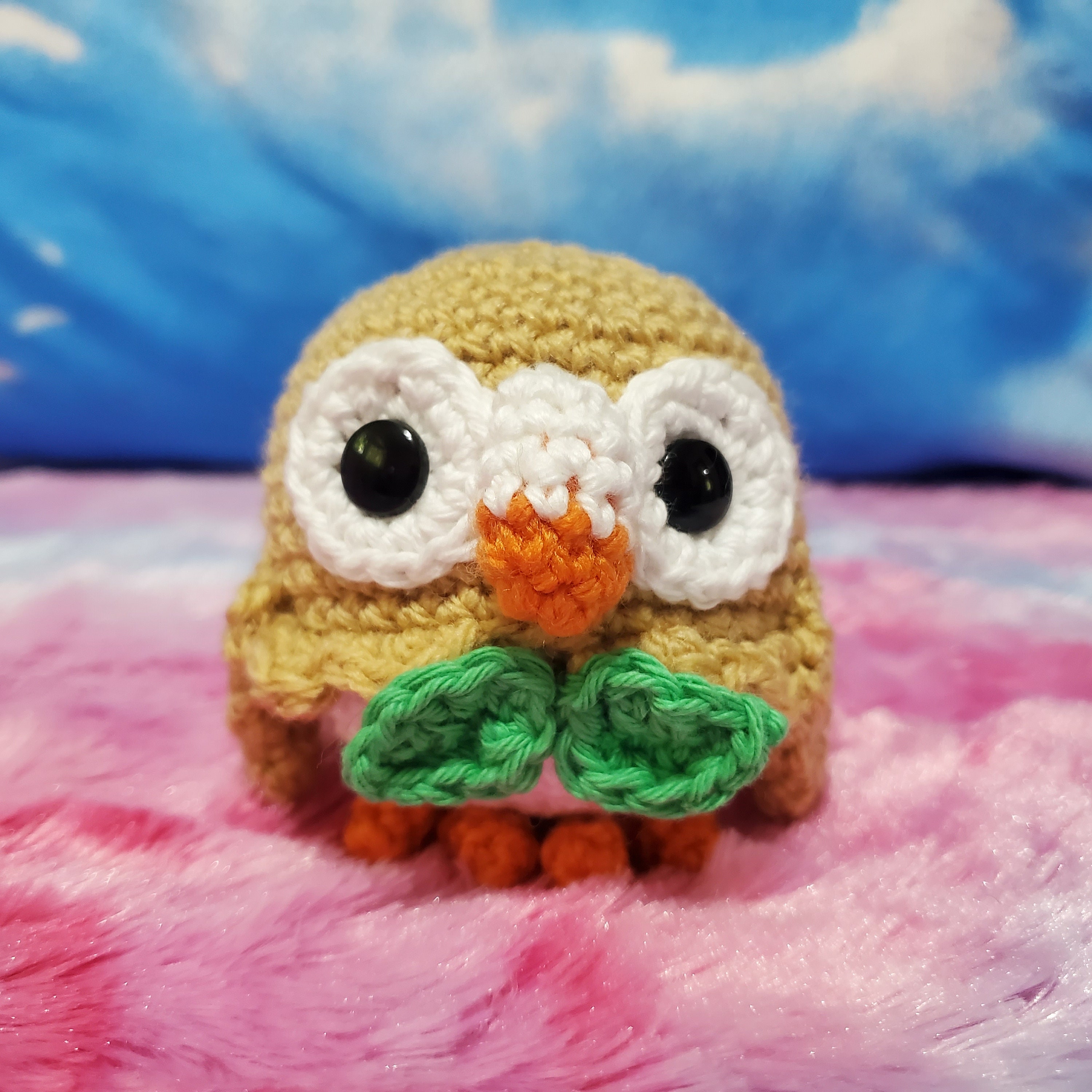 Alolan Starters Amigurumi Plush Rowlet, Litten, Popplio - Etsy